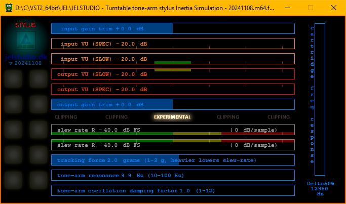 JELSTUDIO VST2 plugin Testing and Diagnostics